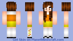 Candy Corn Girl (Happy Halloween! Skin 4) Minecraft Skin