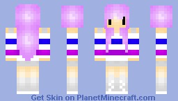 Candy Girl Minecraft Skin