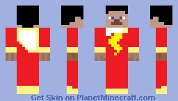 Captain Marvel Minecraft Skin