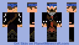 Captain Barbossa (Privateer) Minecraft Skin