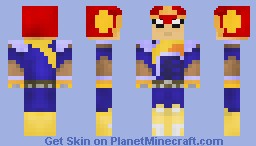 Captain Falcon Minecraft Skin