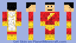 Captain Marvel Minecraft Skin