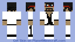 White Usher Minecraft Skin