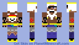 Captain Minecraft Skin