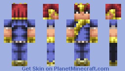 Captain Falcon Minecraft Skin