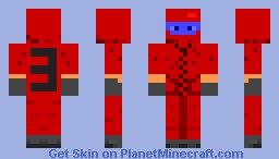 Red Car Racer Minecraft Skin