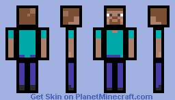 Cartoon Steve (Super Minecraft Boy) Minecraft Skin