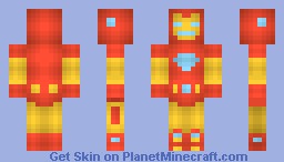 Iron Man Minecraft Skin