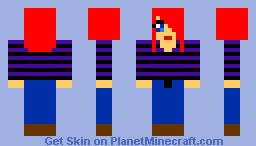 Cute Red Head Minecraft Skin