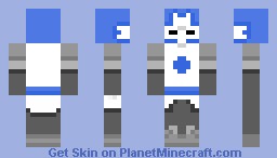 Castle Crashers (Blue) Minecraft Skin