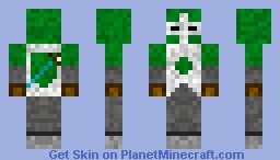 Castle Crashers Poison Knight Minecraft Skin