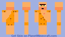 CaveMan Minecraft Skin
