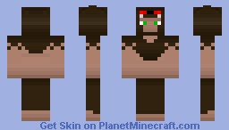 Cave man Minecraft Skin