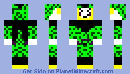 Cell (Dragon Ball Z) Minecraft Skin