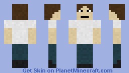 Guy with a T-Shirt Minecraft Skin