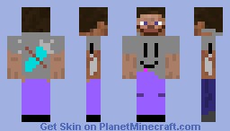 Crazy guy Minecraft Skin