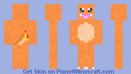 Charmander Minecraft Skin