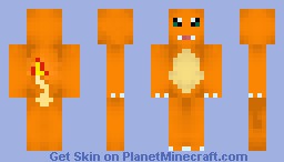 Charmander #3 [1st gen pokemon] Minecraft Skin