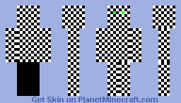 Checker Man Minecraft Skin