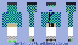 checkers Minecraft Skin