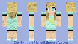 Cheerleader For xXJuicyFruitxX Minecraft Skin