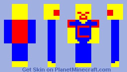 Cheese Man Minecraft Skin