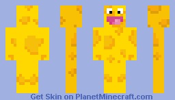 Cheese Man :D Minecraft Skin