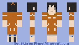Chell (Portal) Minecraft Skin