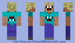 The Derpy Old Man Minecraft Skin
