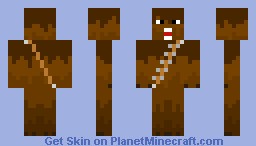 Chewbacca Minecraft Skin