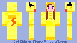 Pikachu Girl Minecraft Skin