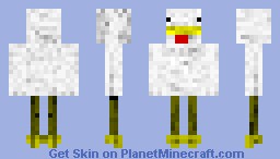 Chicken Man Minecraft Skin
