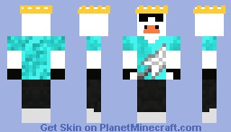 Chicken The King Minecraft Skin