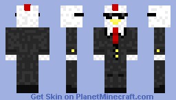 Chicken in a Suit Minecraft Skin