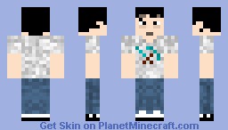 Chowder: Mining and Striking Minecraft Skin