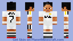 Cristiano Ronaldo Minecraft Skin