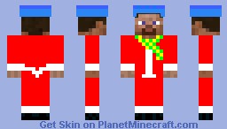 Christmas Steve Minecraft Skin