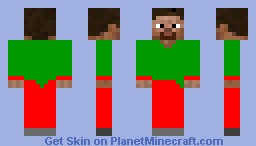 Christmas Steve Minecraft Skin
