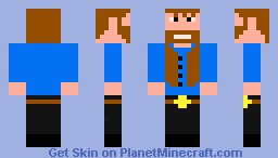 Chuck Norris Minecraft Skin