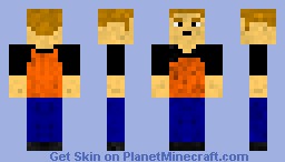 Chuck Greene (Dead Rising 2) Minecraft Skin