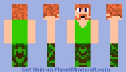 Chuck Norris Minecraft Skin