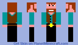 Chuck Norris Minecraft Skin