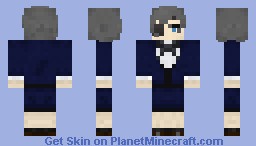 Ciel Phantomhive Minecraft Skin
