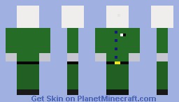 Civil War Soldier Green Minecraft Skin