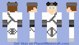 Class D scientist from the future Minecraft Skin