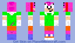 Classic Amy Minecraft Skin