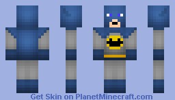 Batman Series: Classic Batman Minecraft Skin
