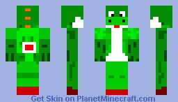 Classic Yoshi Minecraft Skin