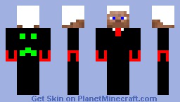 Steve in Suit Minecraft Skin