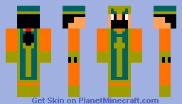 dragon warrior III cleric male Minecraft Skin